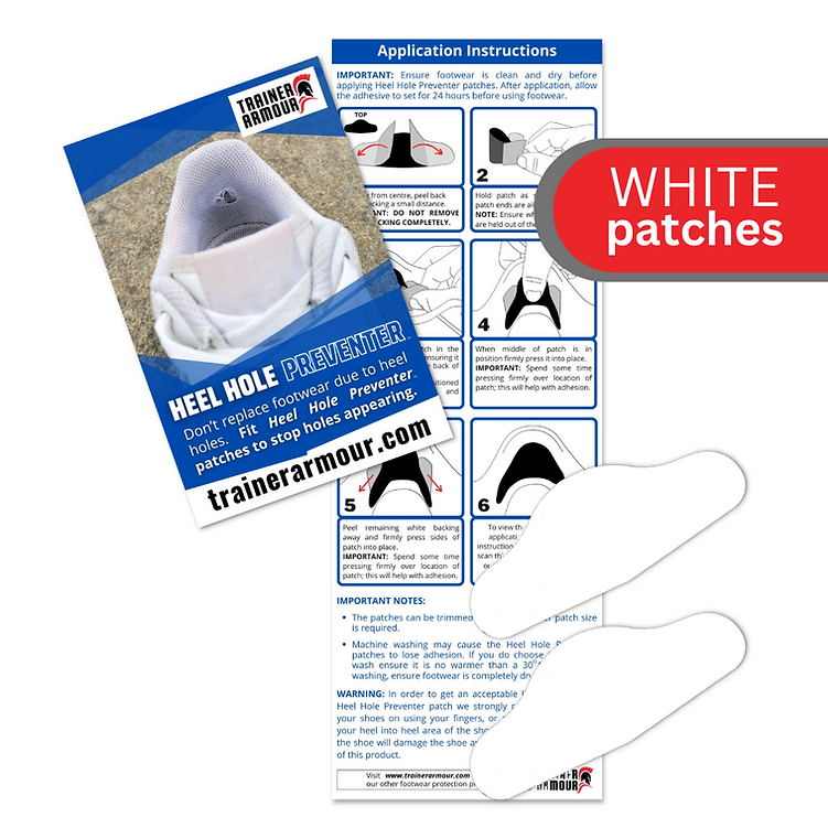 Trainer Armour Heel Hole Preventer – SOLE DESIRE // RUN NEWPORT